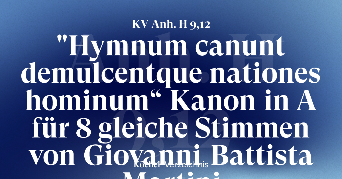 Musik Fur 8 Stimmen